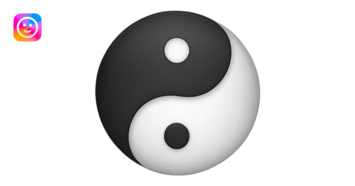 yin yang emoji | AI Emoji Generator