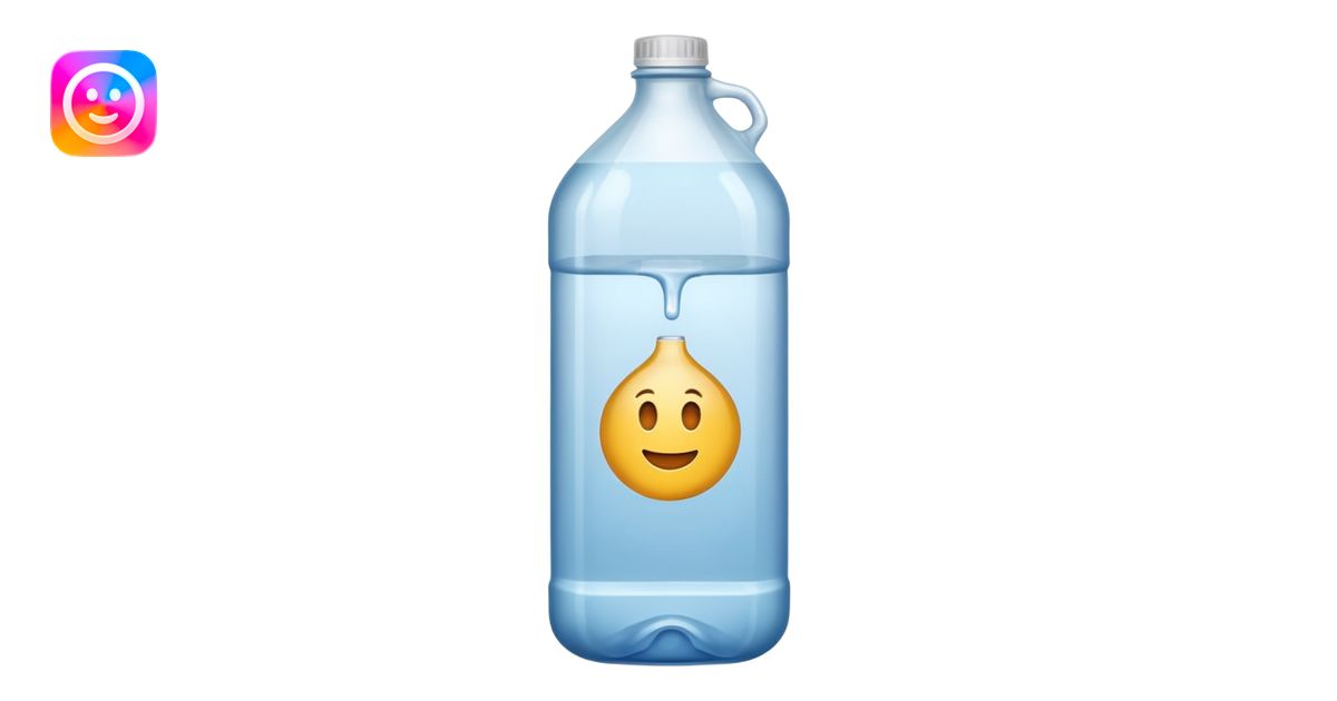 2 litr bottle emoji | AI Emoji Generator