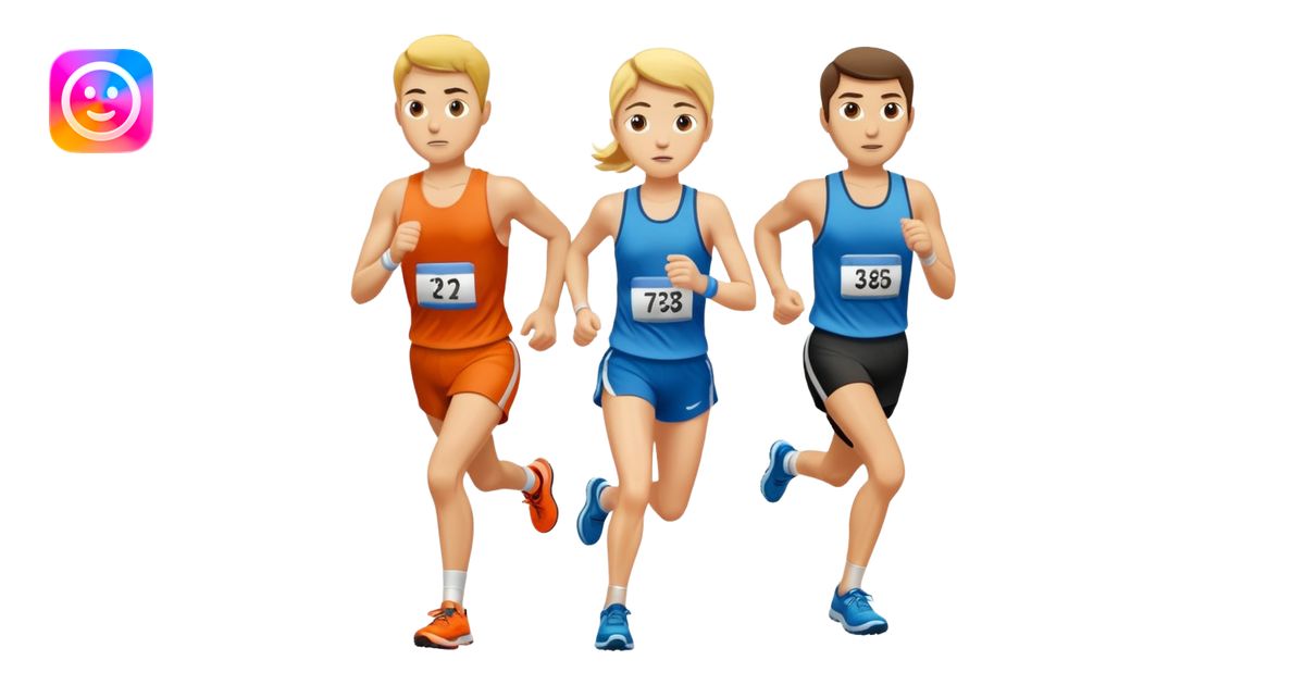 marathon emoji | AI Emoji Generator