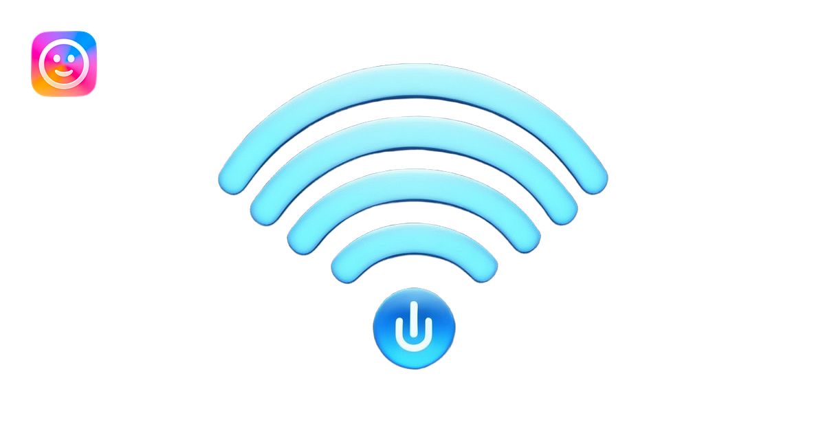 Wi-Fi symbol emoji | AI Emoji Generator