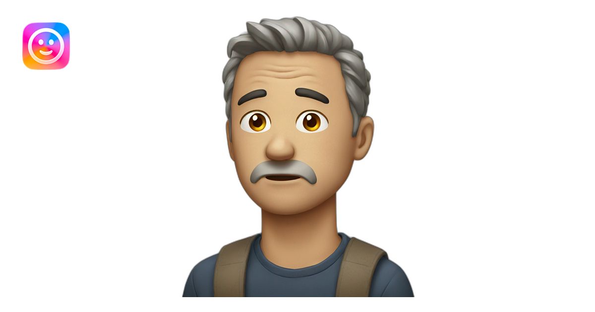 Man crying emoji | AI Emoji Generator