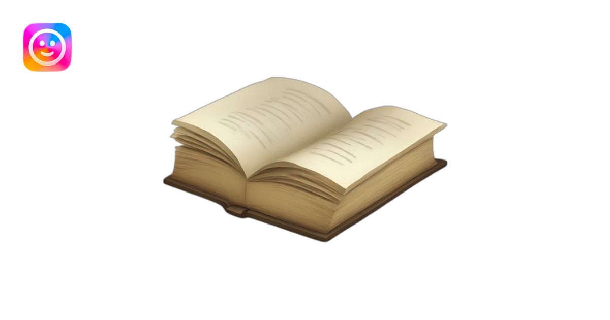 summarize book emoji | AI Emoji Generator