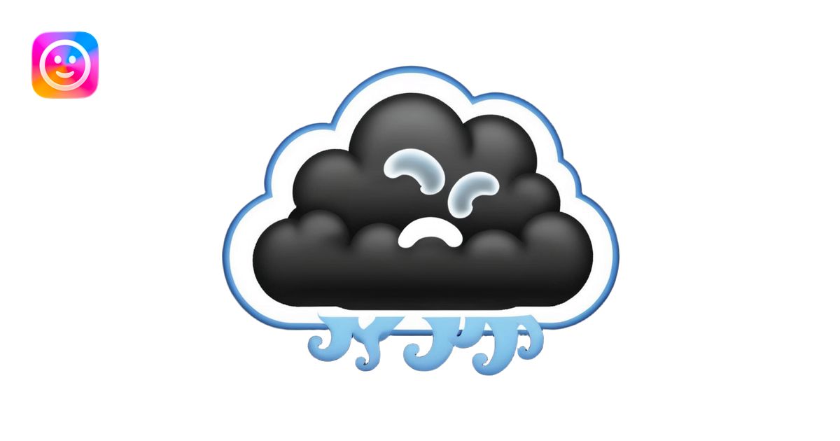 black smoke emoji | AI Emoji Generator