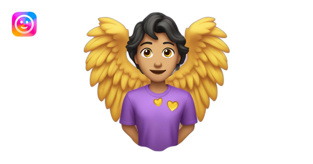 Corazón lila quebrado emoji | AI Emoji Generator