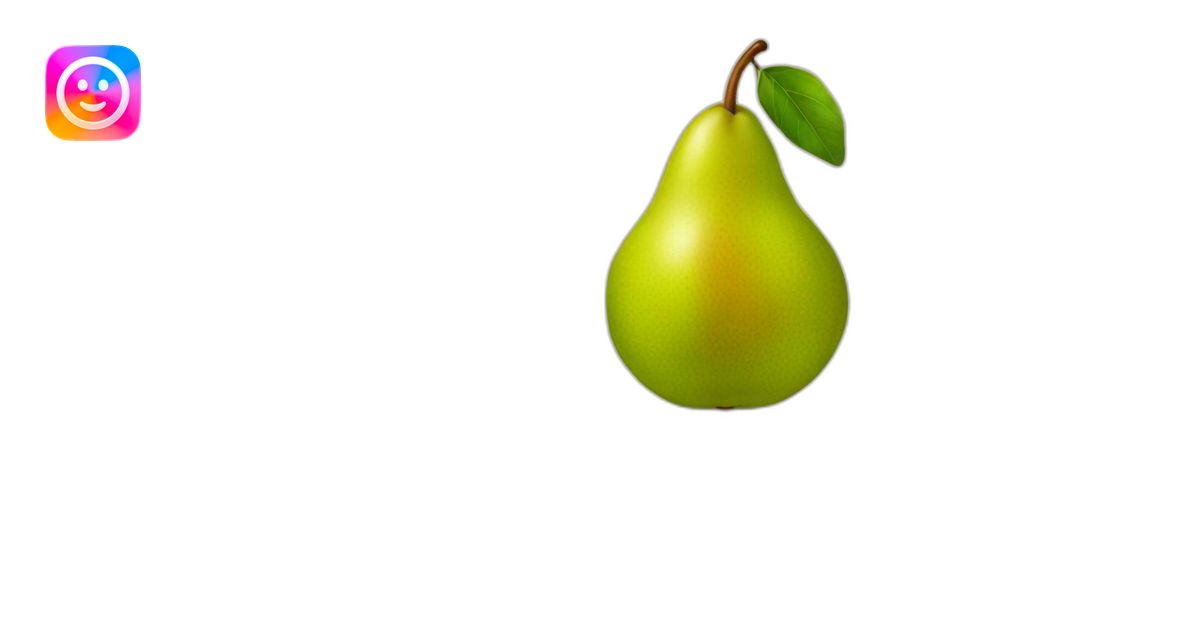 pear emoji | AI Emoji Generator