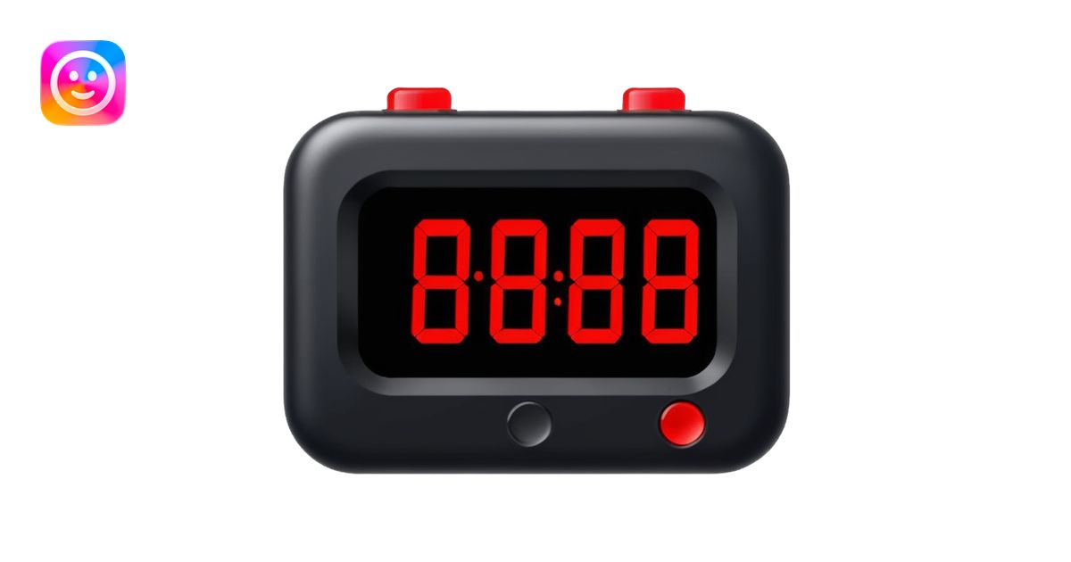 timer stop clock emoji | AI Emoji Generator