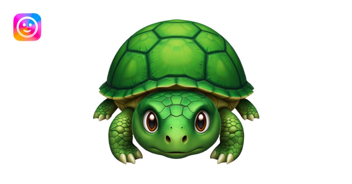 sad turtle emoji | AI Emoji Generator