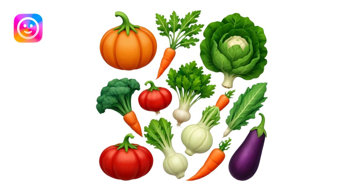 vegetables emoji | AI Emoji Generator