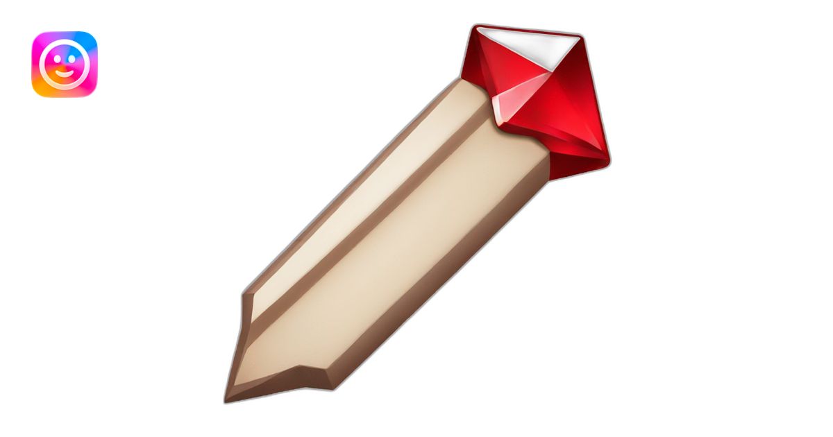 red diamond mouse cursor emoji | AI Emoji Generator