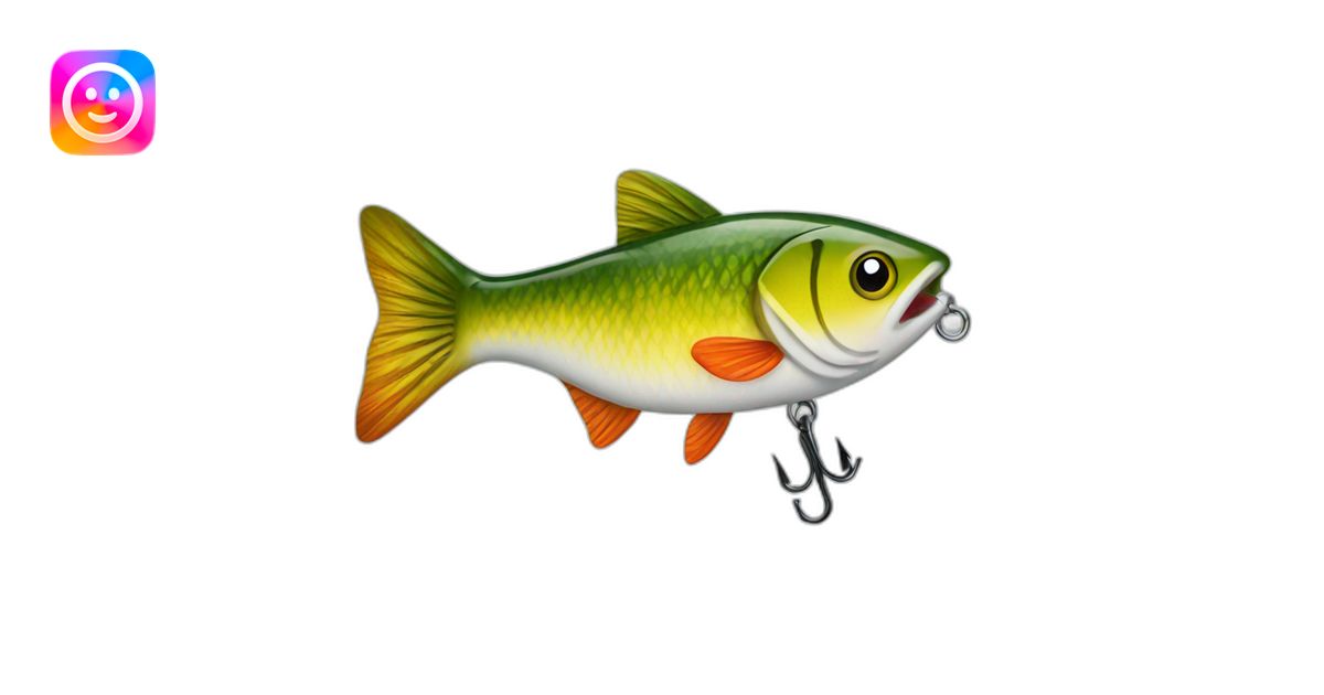 Fishing-lure emoji | AI Emoji Generator