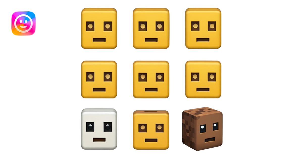 tôi muốn 1 emoji đặc trưng của minecraft emoji | AI Emoji Generator