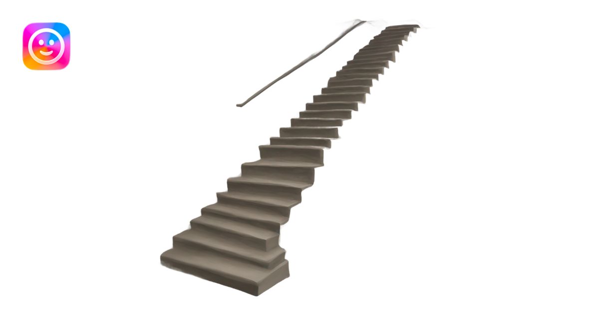 stairs & a tongue emoji | AI Emoji Generator