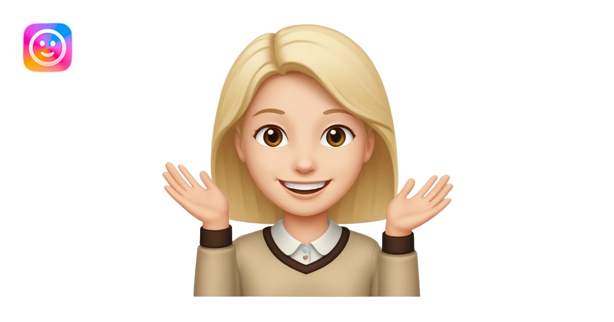 come here emoji | AI Emoji Generator