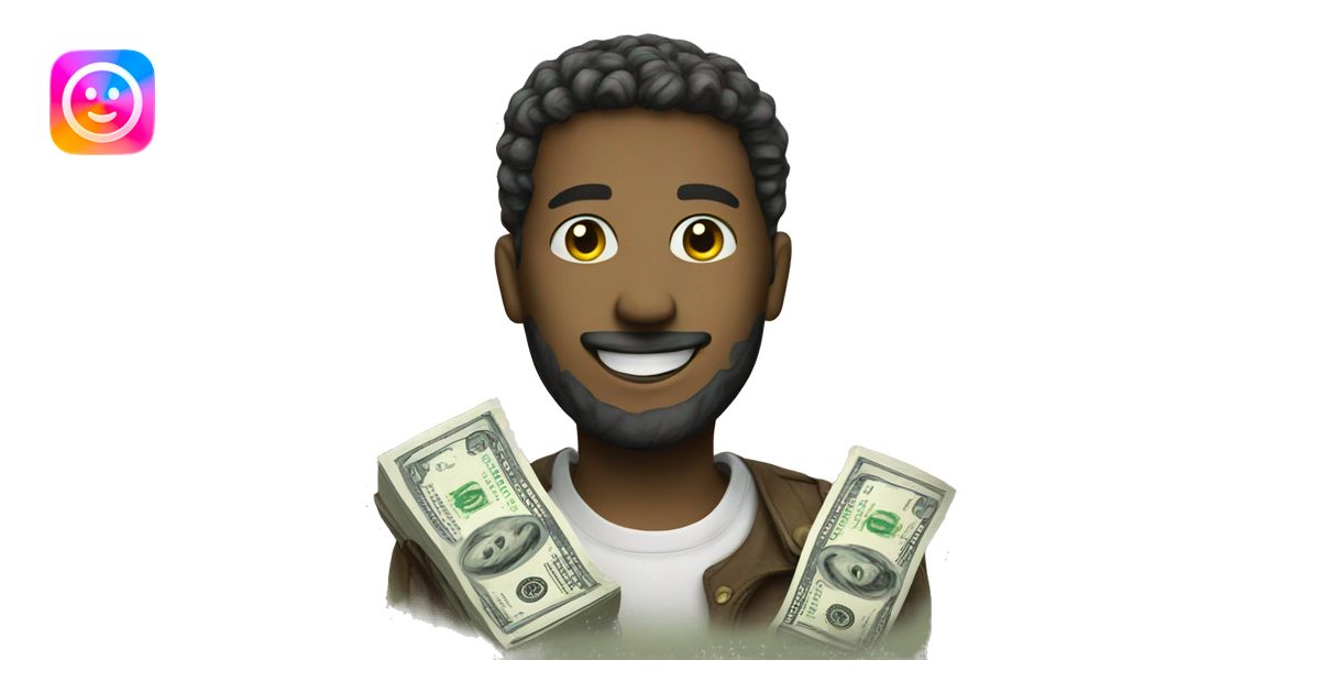 Profit with Dollar emoji | AI Emoji Generator
