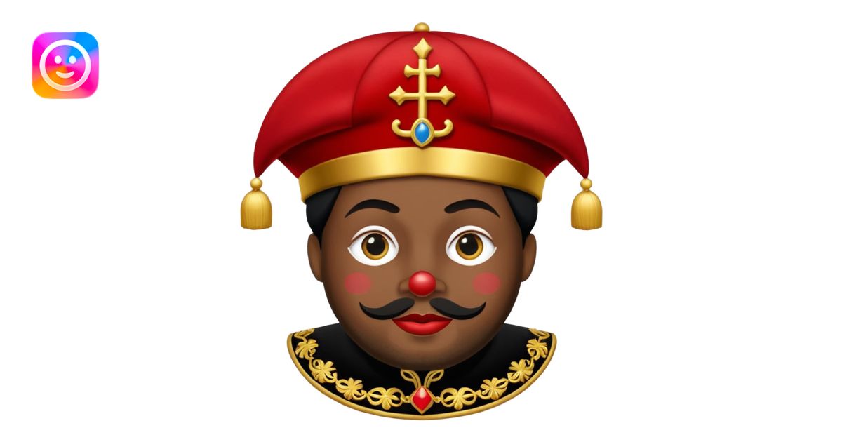 De muts van zwarte piet emoji | AI Emoji Generator