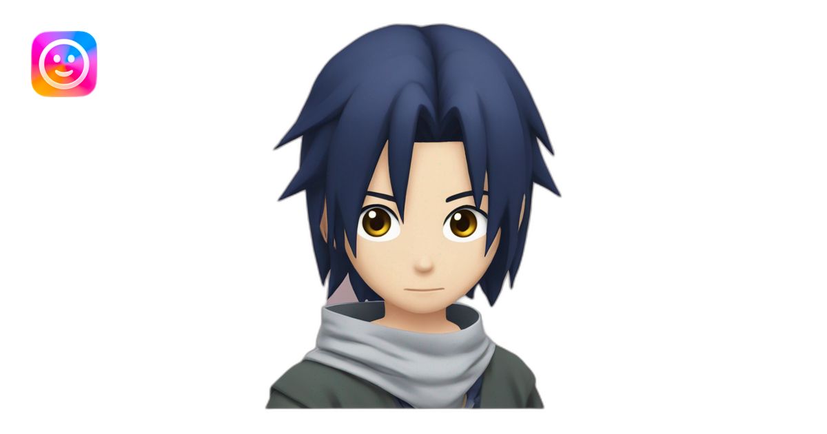 Sasuke Uchiha emoji | AI Emoji Generator