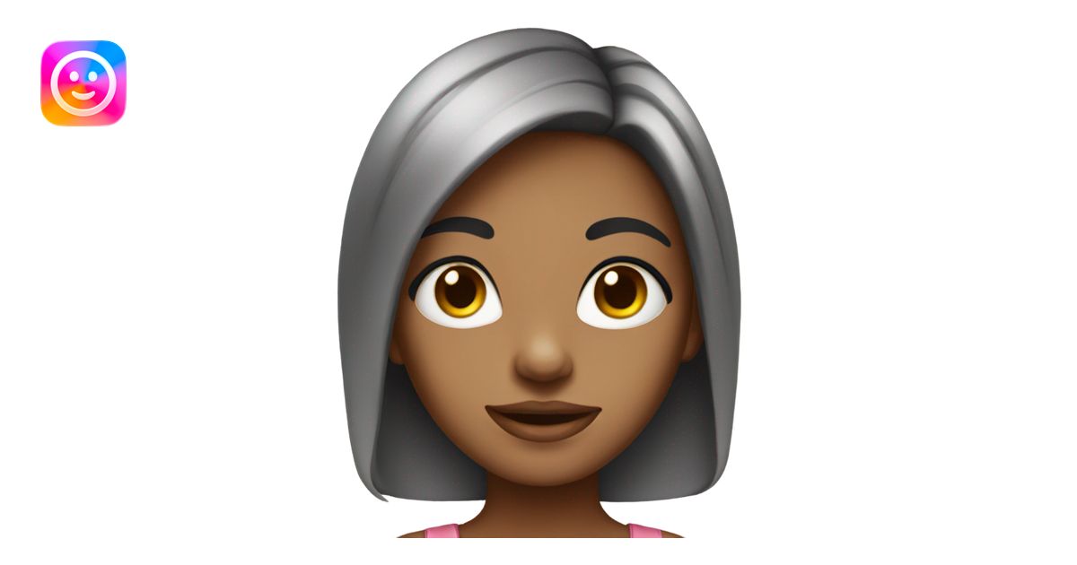 Pretty girl emoji | AI Emoji Generator