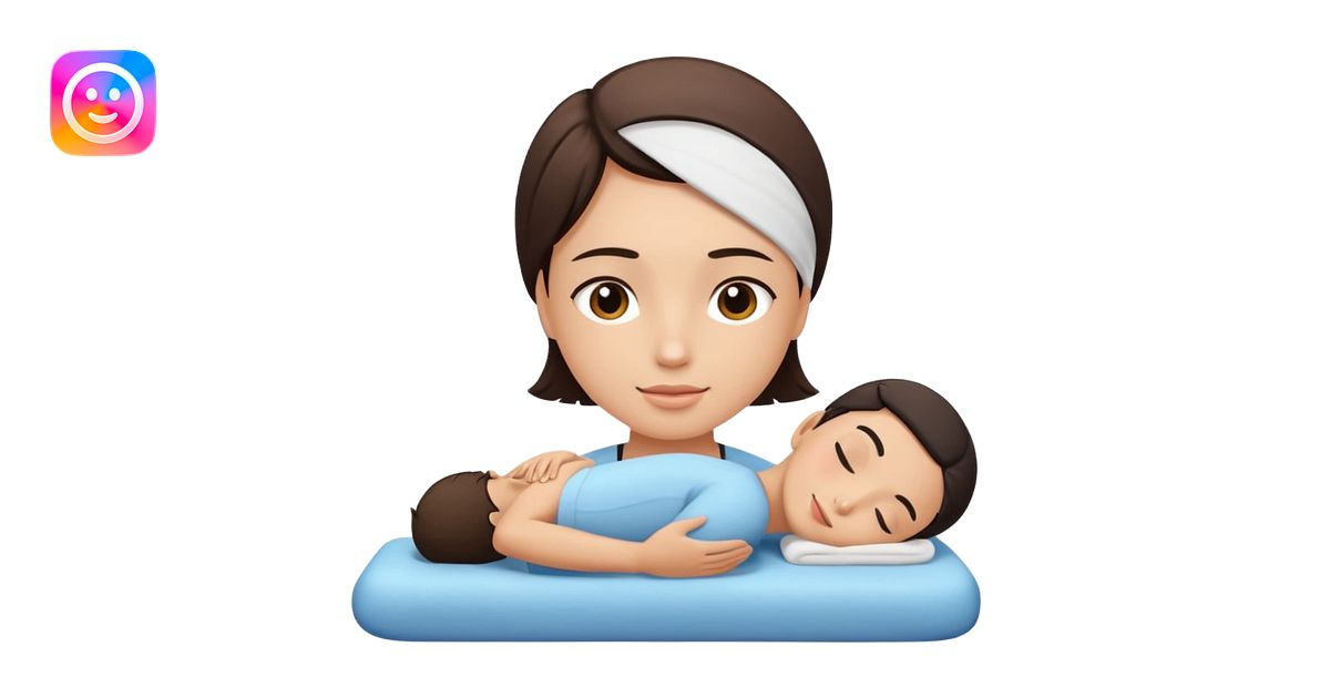 Harmony relax massage emoji | AI Emoji Generator