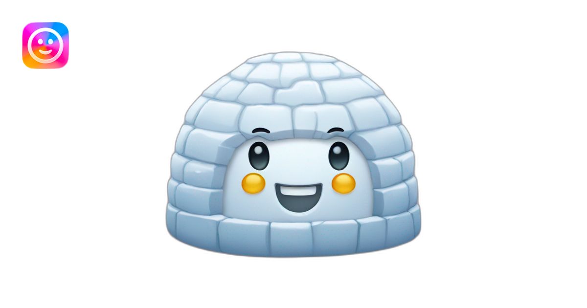 igloo winking face emoji | AI Emoji Generator