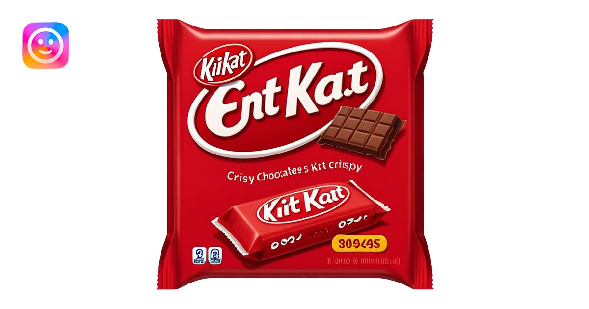 Kit Kat bar emoji | AI Emoji Generator