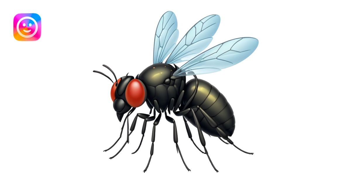 Flies everywhere emoji | AI Emoji Generator