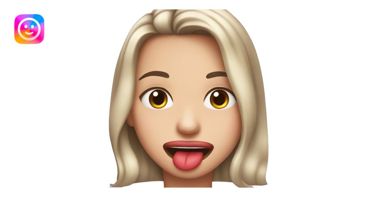 Blushing emoji biting lip emoji | AI Emoji Generator