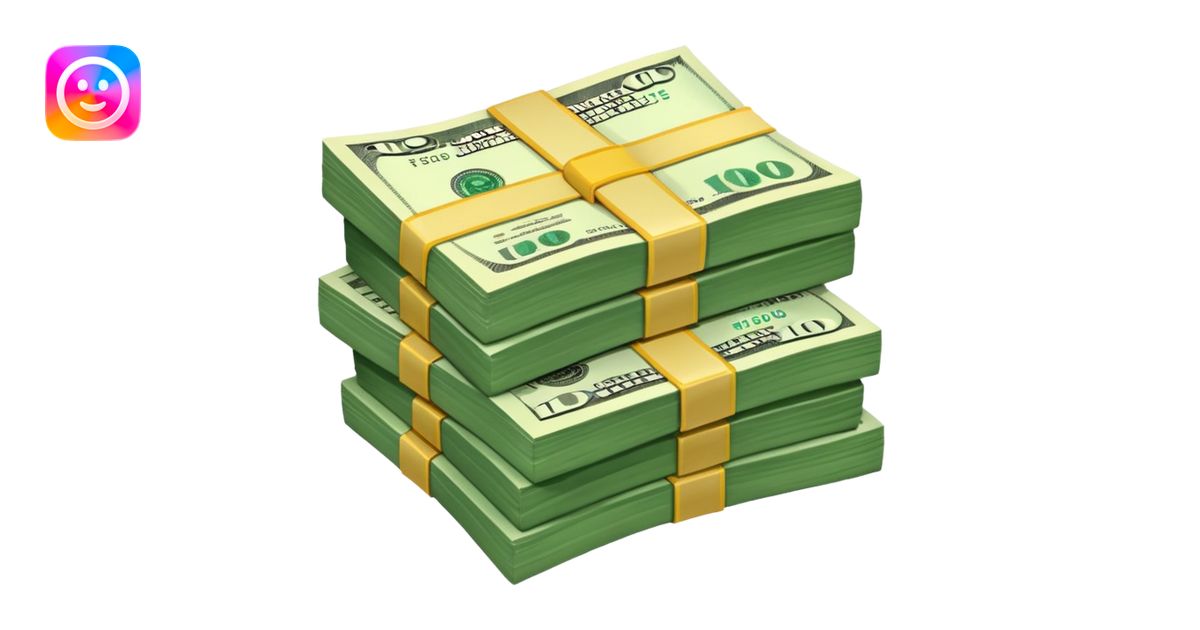 money dollar stack emoji | AI Emoji Generator