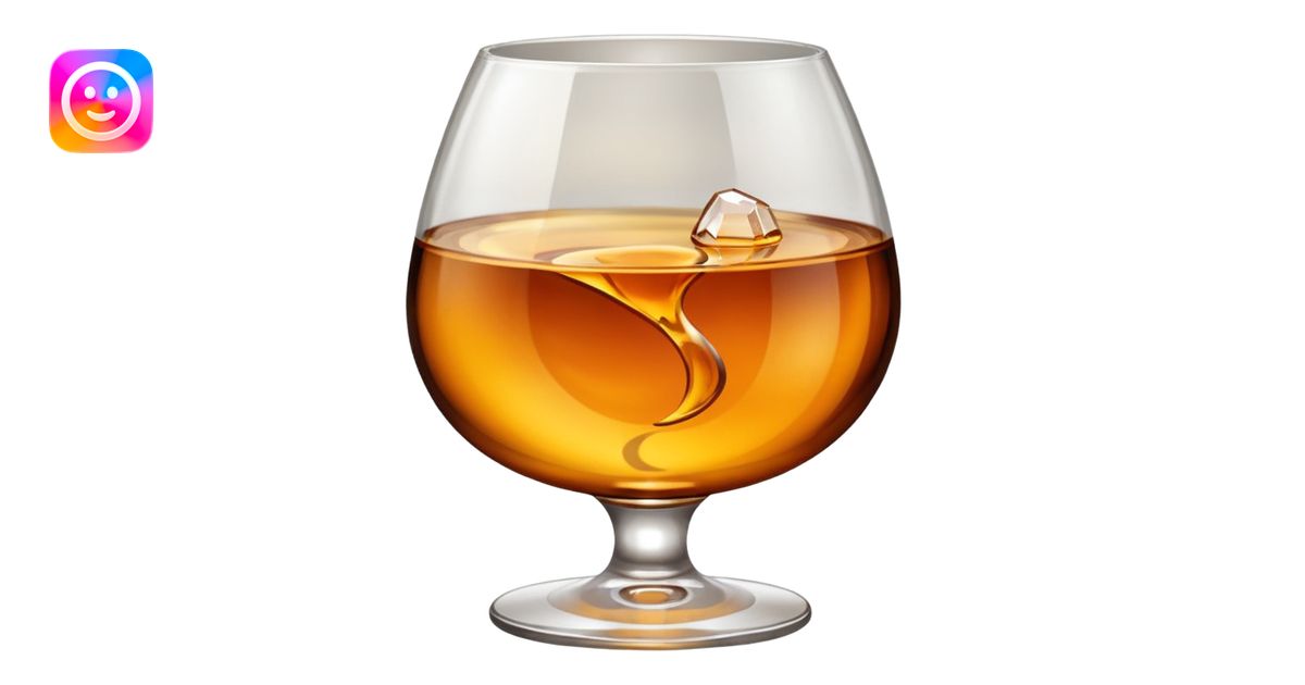 Brandy glass emoji | AI Emoji Generator