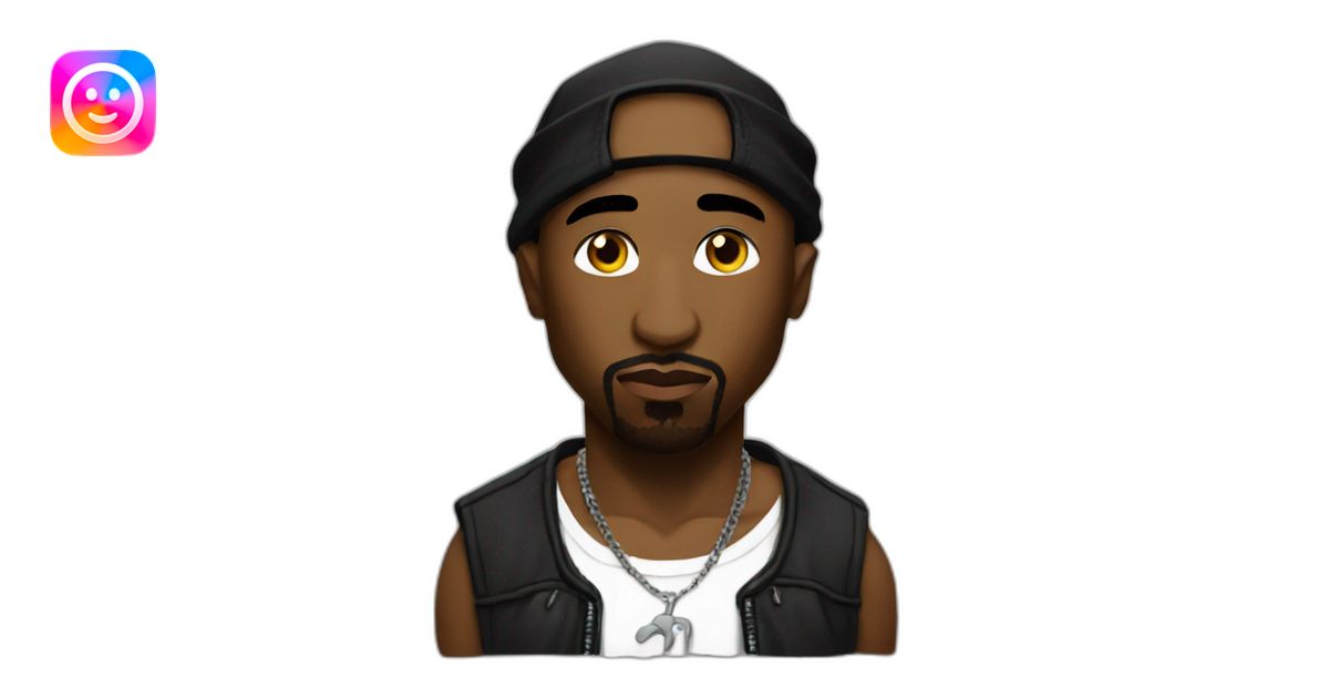Tupac Tupac emoji | AI Emoji Generator