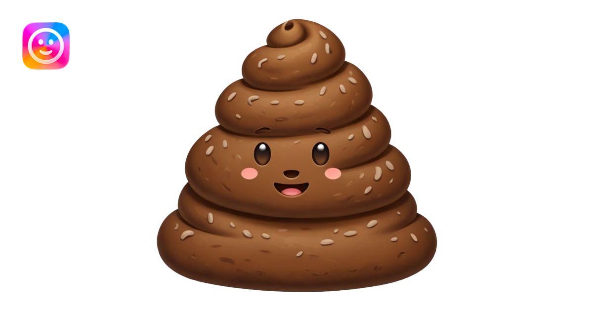 Big poop emoji | AI Emoji Generator