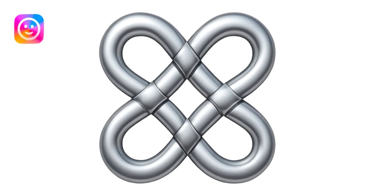 Infinity symbol emoji | AI Emoji Generator