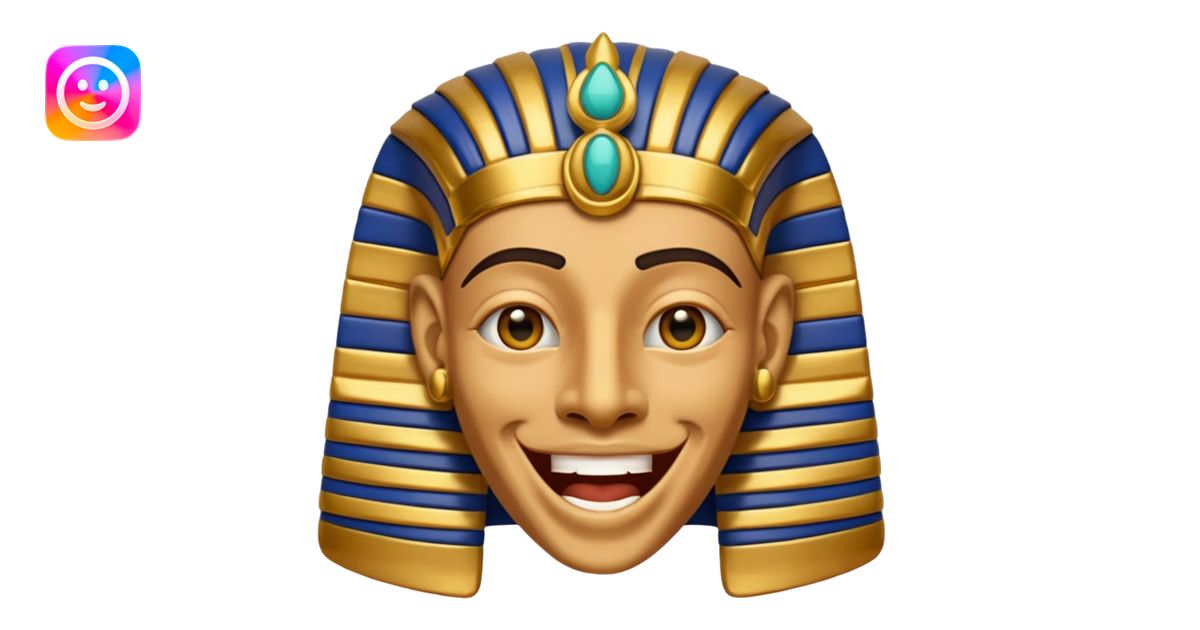 Discord emoji for "RA Silkroad", Ancient Egyptian theme, funny Pharaoh ...