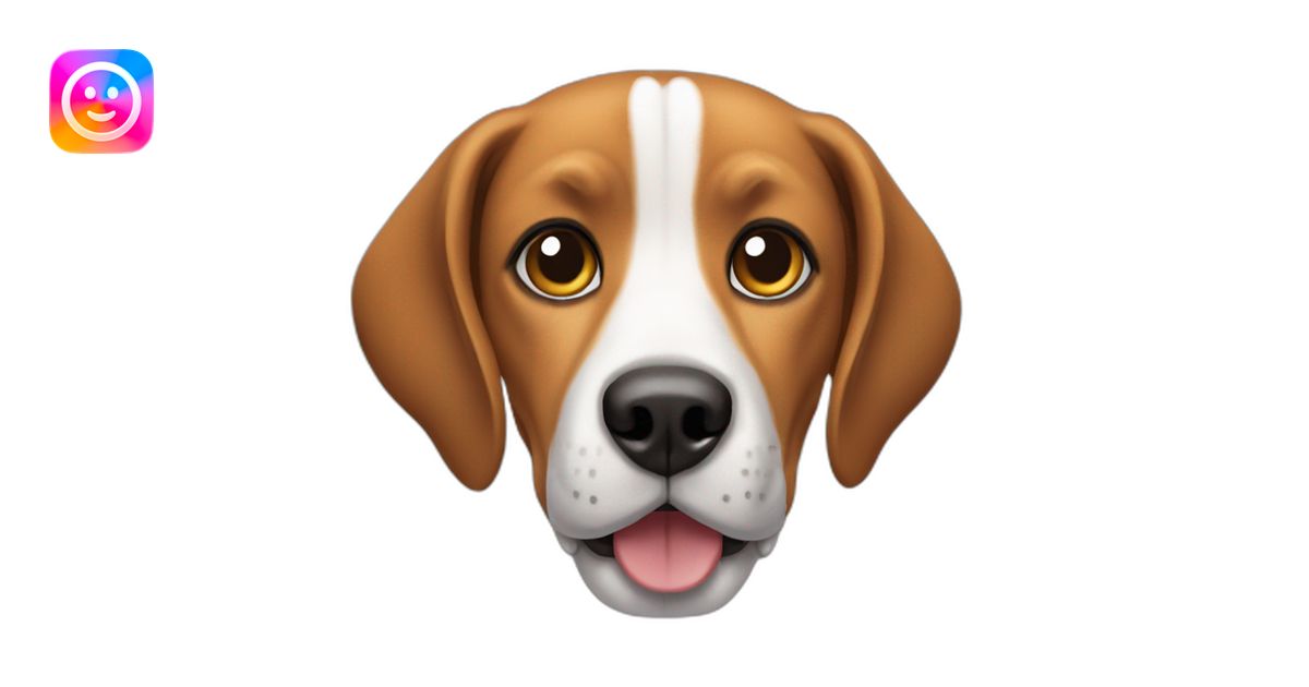 beagle dog emoji | AI Emoji Generator