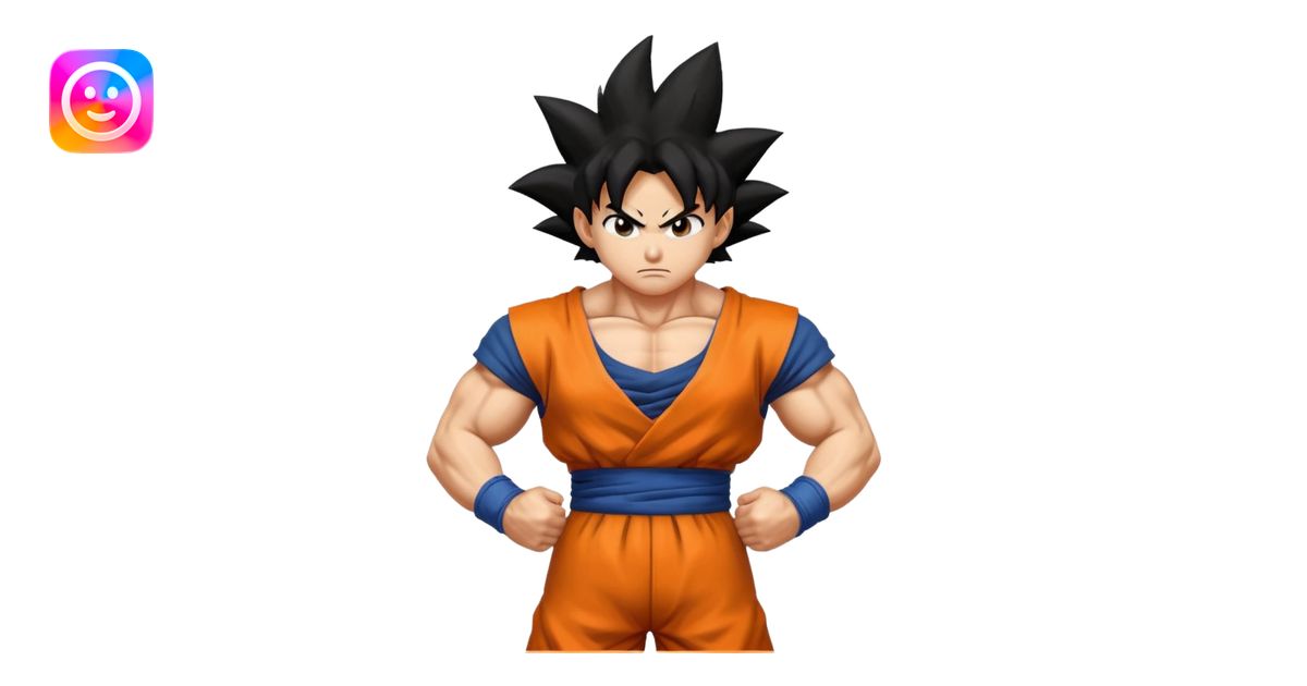 Goku Shibail emoji | AI Emoji Generator