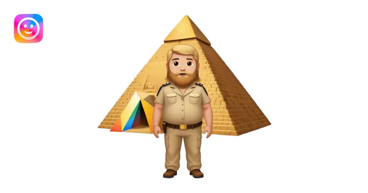 fat male blond reddish long hair agent with three-day-beard in egypt ...