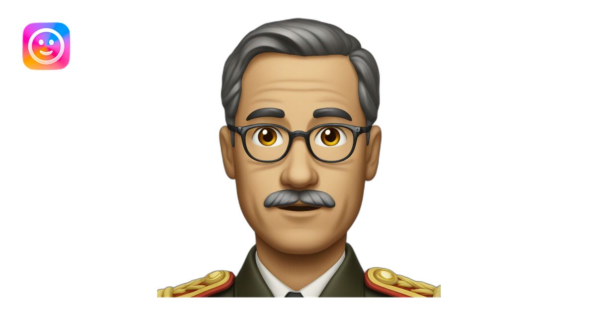 The leader of 1945’s Germany emoji | AI Emoji Generator