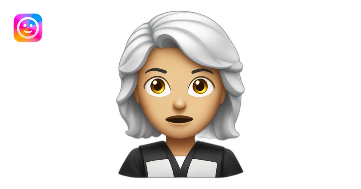 angry female judge emoji | AI Emoji Generator