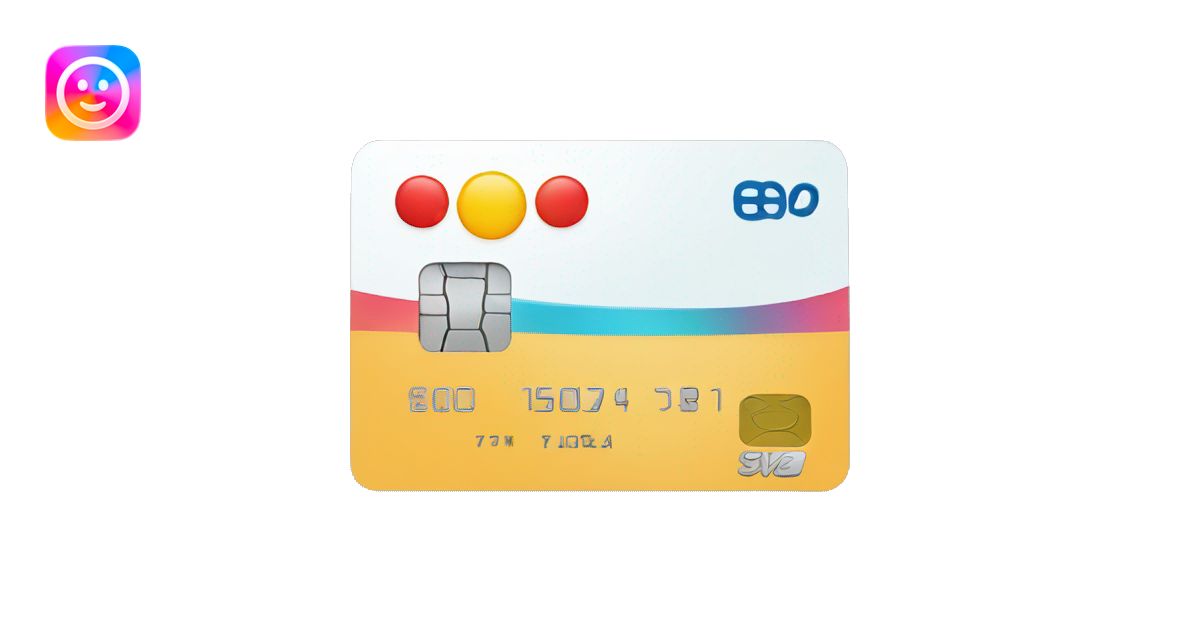 Monzo credit card emoji | AI Emoji Generator