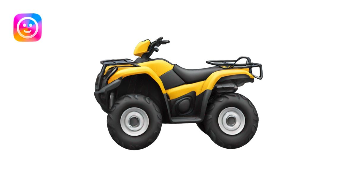 Quad bike emoji | AI Emoji Generator