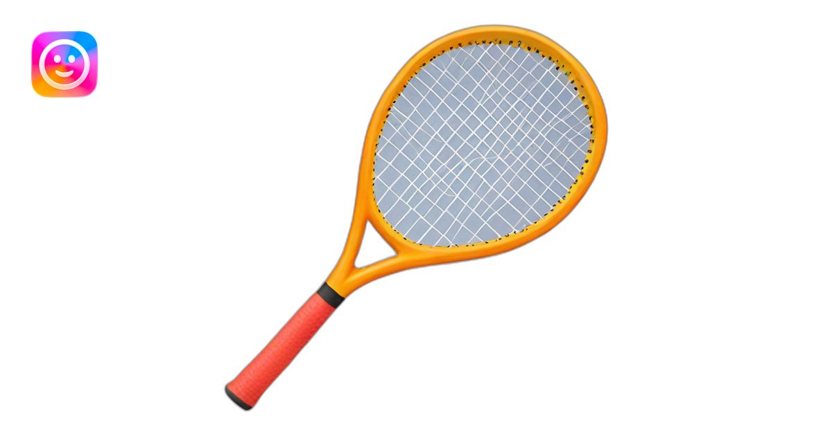 Squash racket emoji | AI Emoji Generator