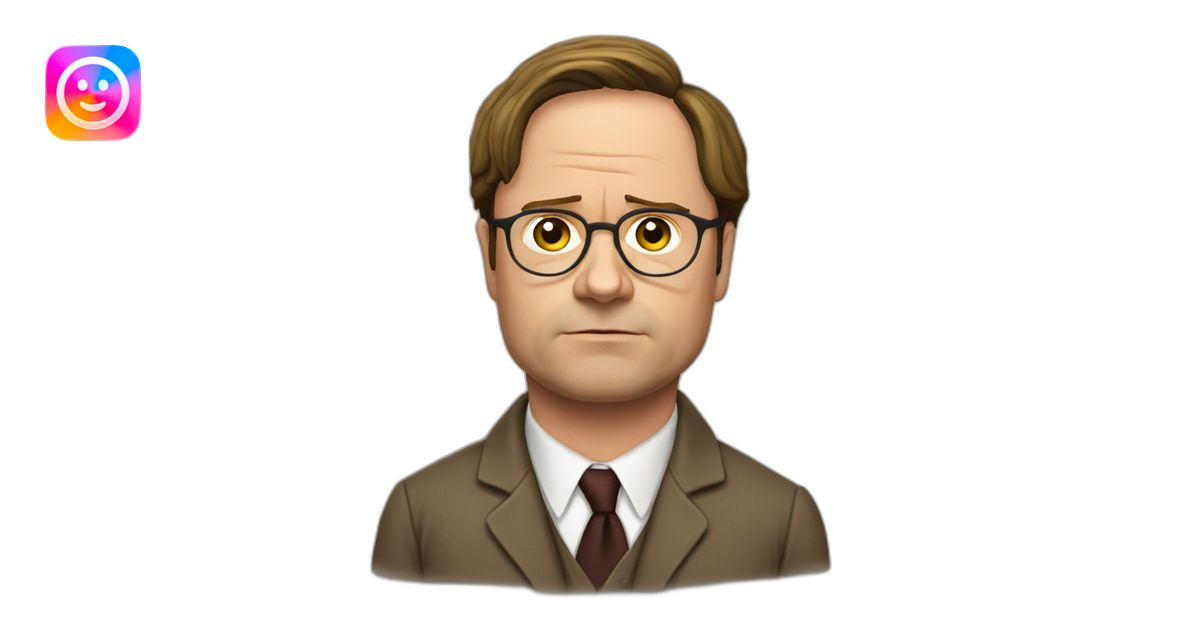 Dwight Schrute emoji | AI Emoji Generator