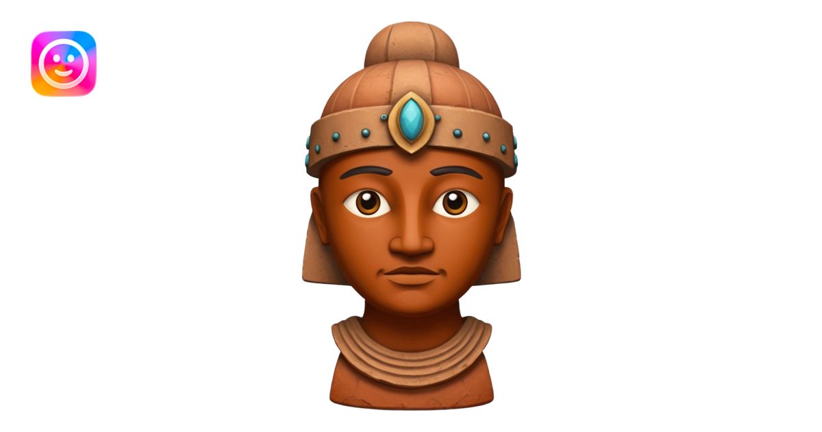 Terracotta guardian,Museum Statues. emoji | AI Emoji Generator
