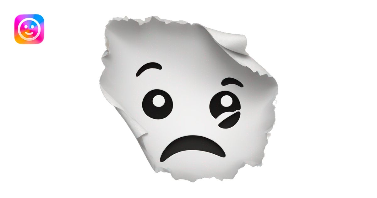 ripped paper emoji | AI Emoji Generator