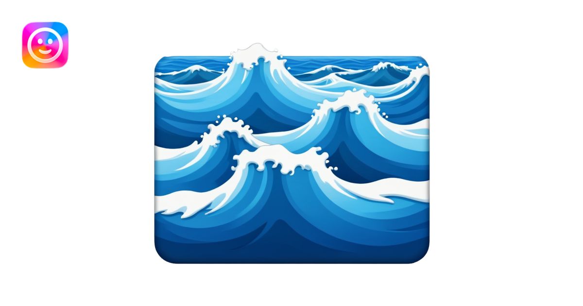 The Ocean emoji | AI Emoji Generator