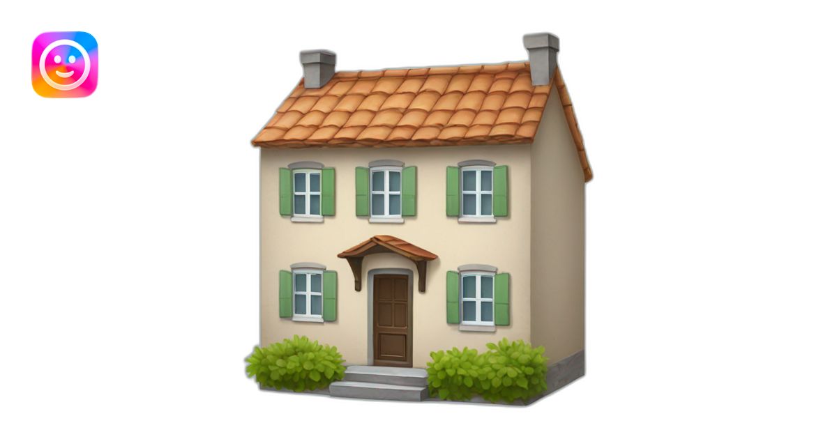 Petite maison emoji | AI Emoji Generator