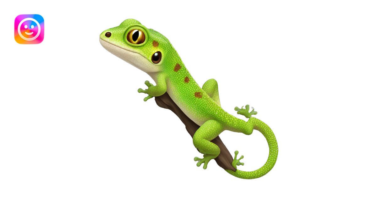 Common Dwarf Gecko emoji | AI Emoji Generator
