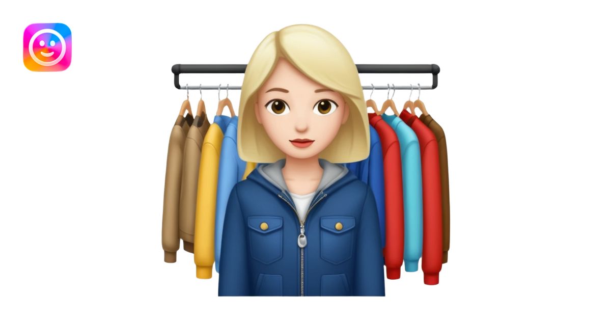 clothing store customer emoji | AI Emoji Generator