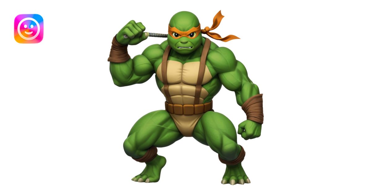 Teenage Mutant Ninja Turtles emoji | AI Emoji Generator