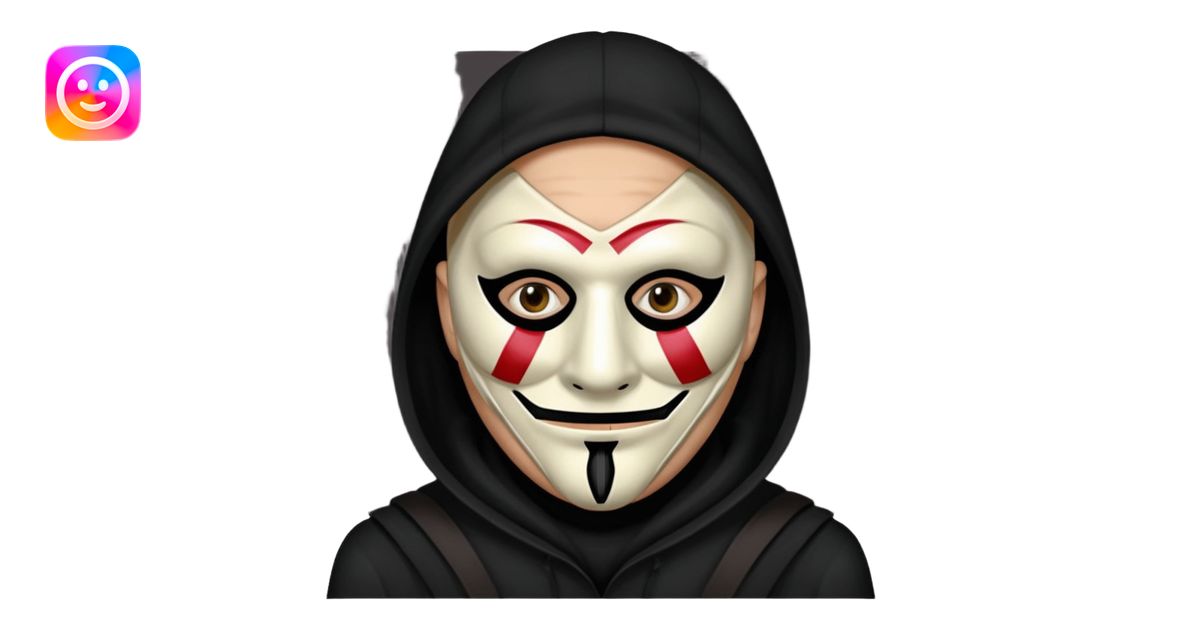 Hacker fsociety emoji | AI Emoji Generator