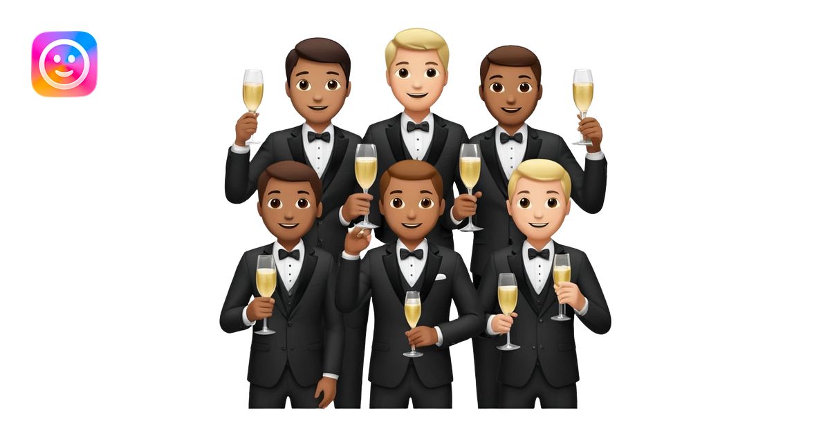 reception men emoji | AI Emoji Generator